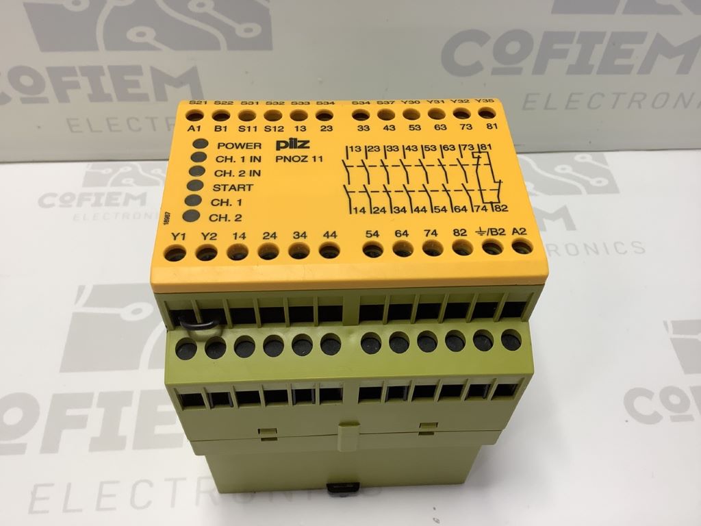 PILZ PNOZ 11 230-240VAC 24VDC 7N/O